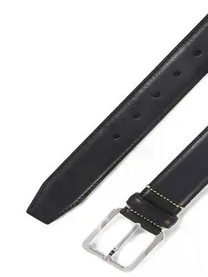 BOSS Square Buckle Leather Belt