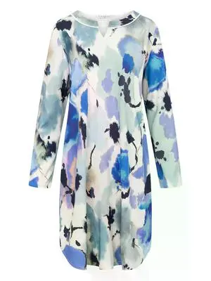 LOUIS FERAUD Floral Nightdress - Blue