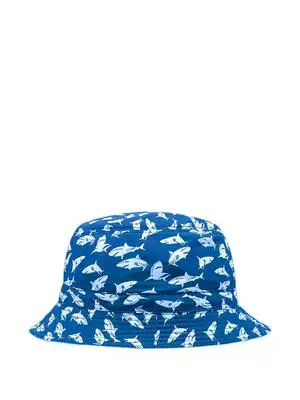 Paul & Shark Shark-print Bucket Hat