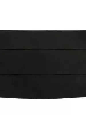 Canali Pleated Band - Black
