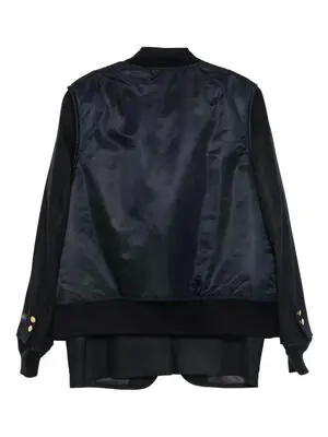 Junya Watanabe Satin-finish Bomber Jacket