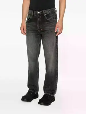Ksubi Button-fastening Straight Leg Jeans