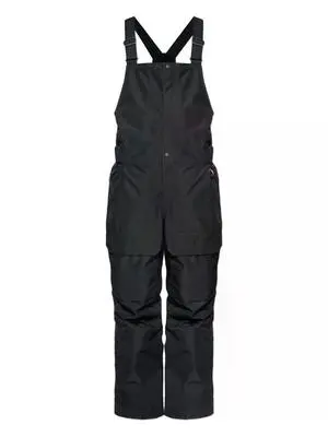 Moncler Padded Gore-tex Ski Bib Sleeveless Jumpsuit - Black
