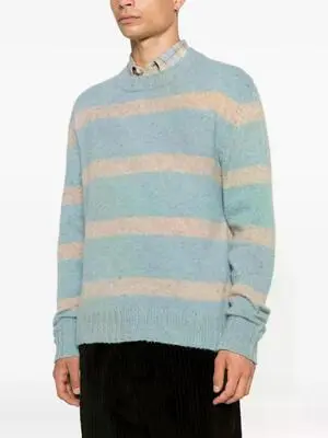DIANA STUDIO Striped Crew-neck Sweater