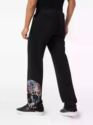 Philipp Plein Embellished-skull Track Pants