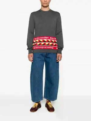 Comme Des Garçons Wool-blend Jumper
