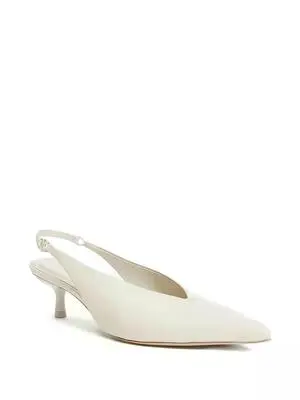 Simkhai 45mm Slingback Kitten Heel Pumps