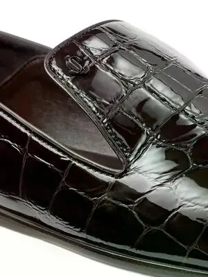 JIMMY CHOO Eliott Slipper Shoes - Brown