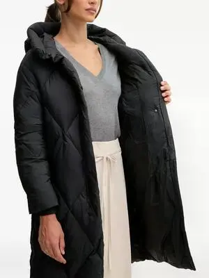 BOMBOOGIE Hooded Quilted Jacket