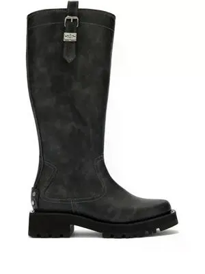 GANNI Studded Knee-high Boots