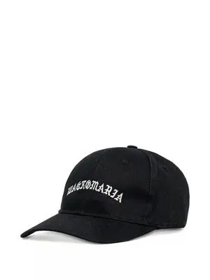 WACKO MARIA Embroidered Baseball Cap - Black