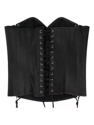 WHO DECIDES WAR BY EV BRAVADO Window Drawstring Corset