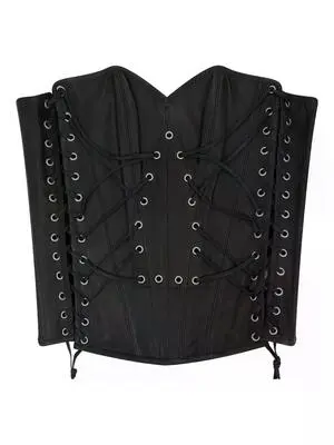 WHO DECIDES WAR BY EV BRAVADO Window Drawstring Corset