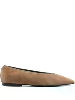 TOTÊME Suede Ballet Flats - Neutrals