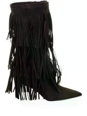 CHANTAL Fringe Suede Boots