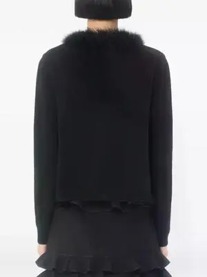 Valentino Garavani Wool Cardigan - Black