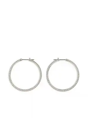 SWAROVSKI Dextera Hoop Earrings