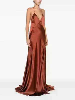 Amiri Satin Dress
