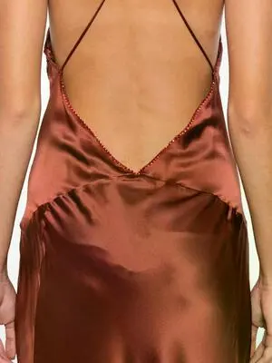 Amiri Satin Dress