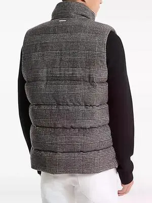 Michael Kors Plaid Padded Vest