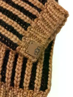 UGG Striped Beanie Set