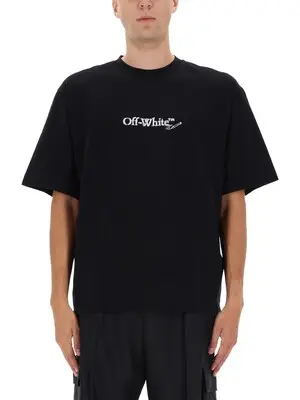 Off-White T-shirt With Logo