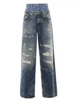 Dolce & Gabbana Double Layer Jeans