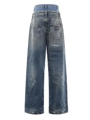 Dolce & Gabbana Double Layer Jeans