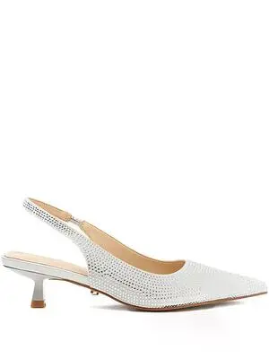 TWENTY FOURHAITCH 50mm Arbin Embellished Slingback Pumps
