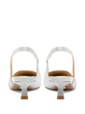 TWENTY FOURHAITCH 50mm Arbin Embellished Slingback Pumps