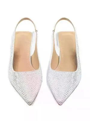 TWENTY FOURHAITCH 50mm Arbin Embellished Slingback Pumps