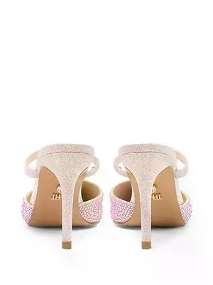 TWENTY FOURHAITCH Embellished Strap Pumps