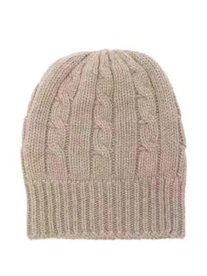 CENERE GB Cashmere Beanie - Neutrals