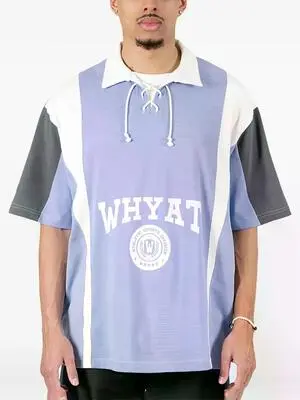 WHYAT Logo-print T-shirt