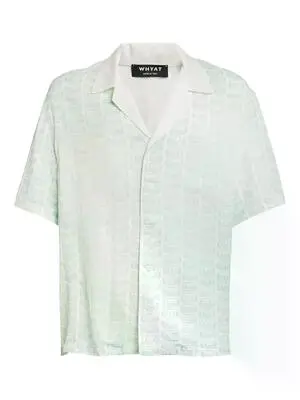 WHYAT Capri-pattern Short-sleeve Shirt