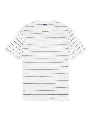 Paul & Shark Striped Short-sleeve T-shirt - White