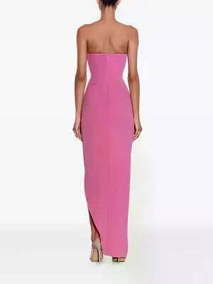Alex Perry Asymmetrical Drape Maxi Dress