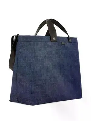 Canali Tote Bag With Detachable Shoulder Strap
