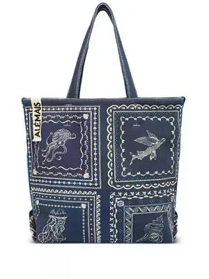 ALEMAIS Printed Tote Bag