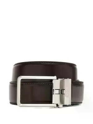 BOSS Square Buckle Belt - Brown
