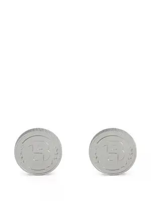 BOSS Round-cut Cufflinks - Silver