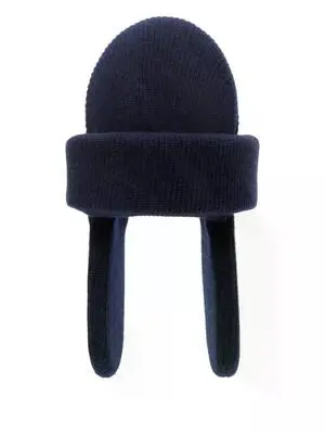 DURAN LANTINK Cashmere-blend Beanie - Blue