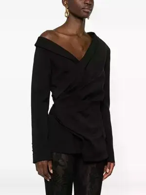 Giuseppe Di Morabito Draped Asymmetric Jacket