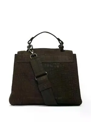ORTIGNI Sveva Crocodile-effect Tote Bag