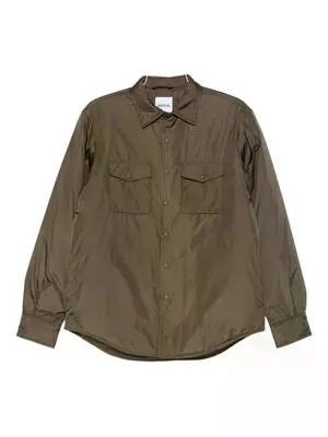 Aspesi Padded Shirt Jacket Brown