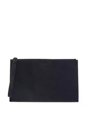 ORTIGNI Logo-lettering Wallet - Black
