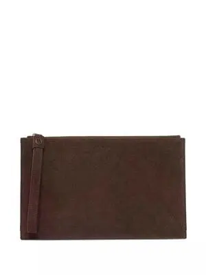 ORTIGNI Logo-stamp Wallet - Brown
