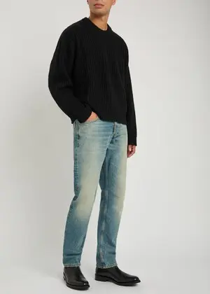 WON HUNDRED Bentley Ribbed Wool-blend Jumper