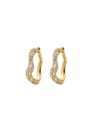 MISSOMA Molten Snow Small Hoop Earrings - Gold