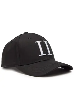 LES DEUX Encore Logo-embroidered Cotton Cap - Black
